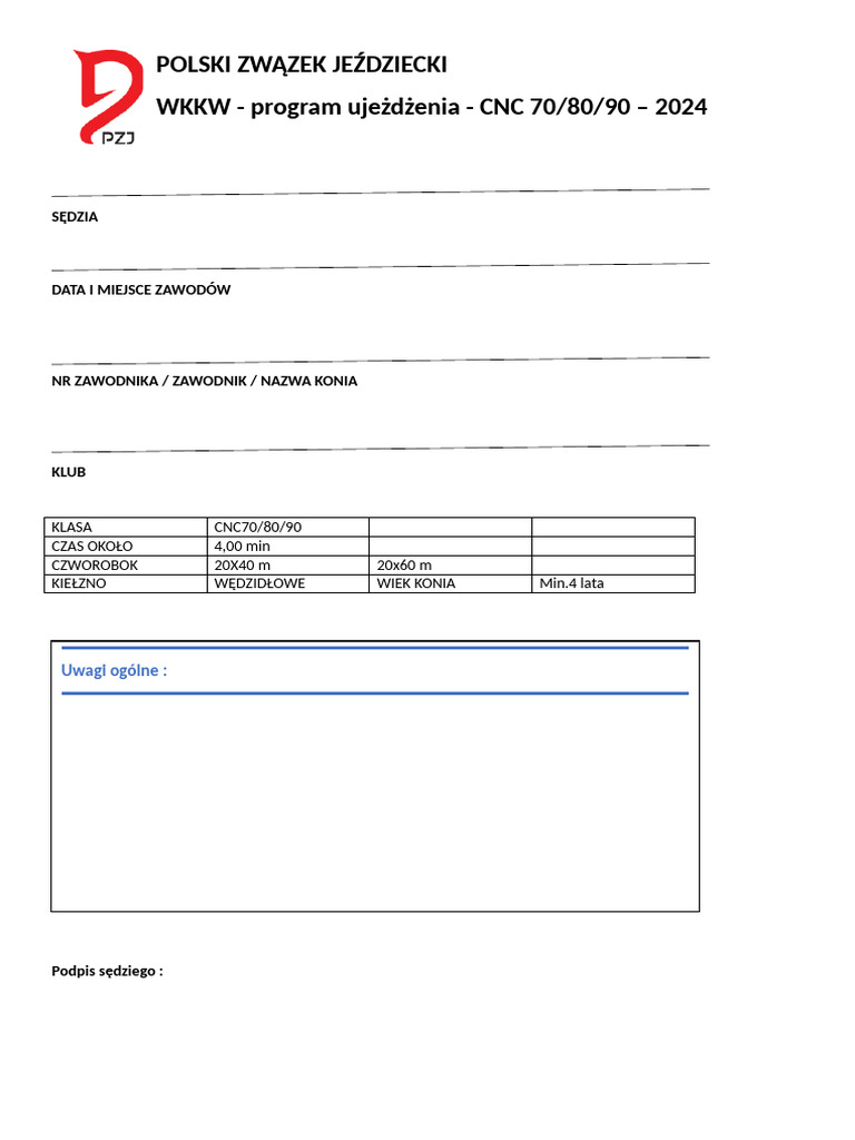 Program WKKW CNC 70-80-90 2024 | PDF