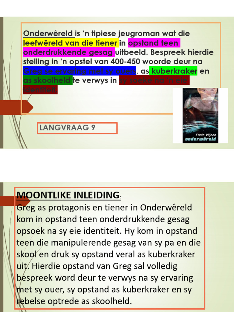 Langvraag Opstand Teen Gesag | PDF