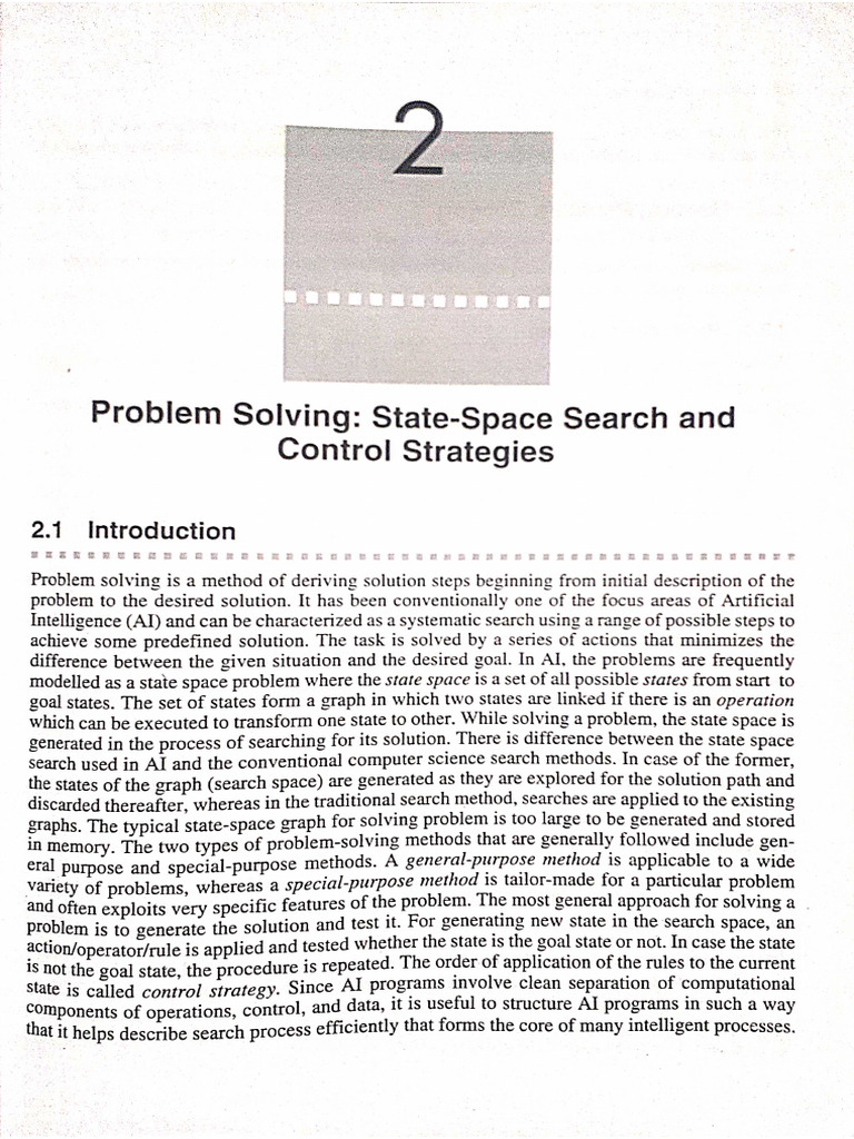 Ai Chapter 2 | PDF