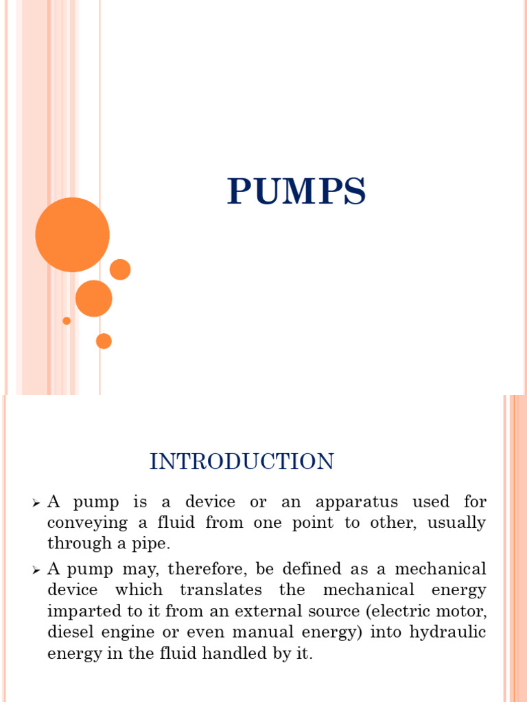 Learn PUMPs | PDF | Pump | Gas Technologies