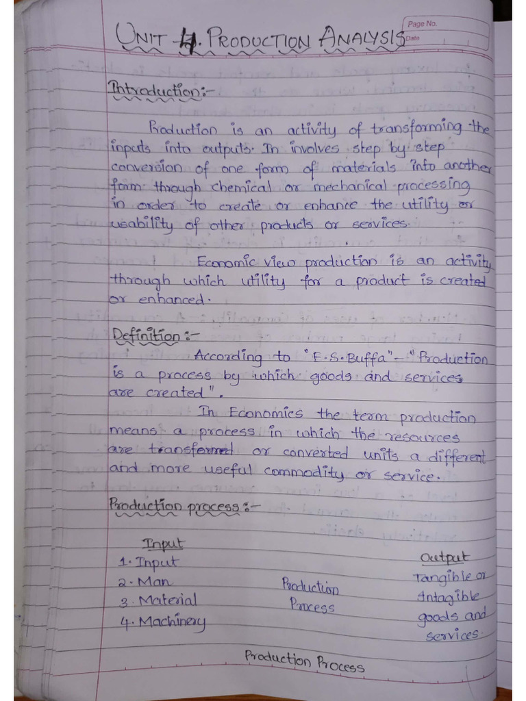 Business Economics Unit 4 | PDF