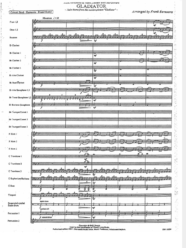 dokumen.tips_gladiator-for-concert-band | PDF