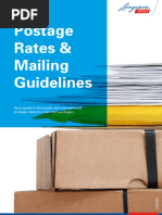 Australia Post Size and Weight Guidelines | PDF | Mail | Freight Transport