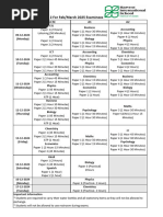 IGCSE Exam Timetable November 2025 Updated | PDF