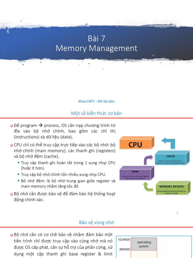 HDH C07 Memory Management | PDF