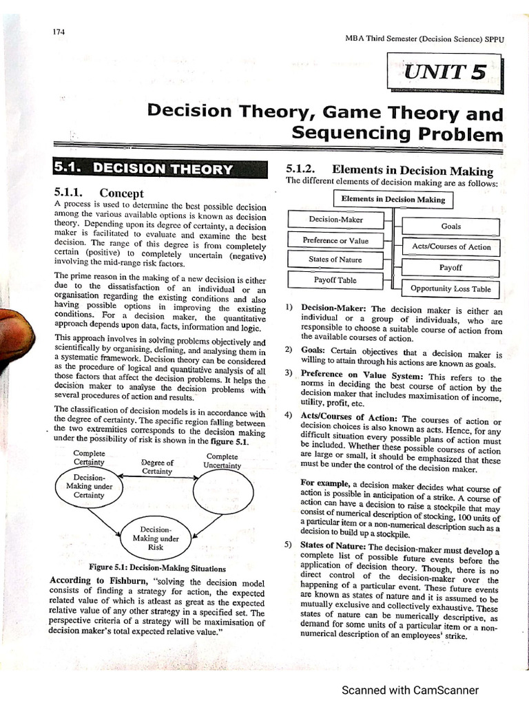 Dicision Science Sem 3 Unit 5 | PDF