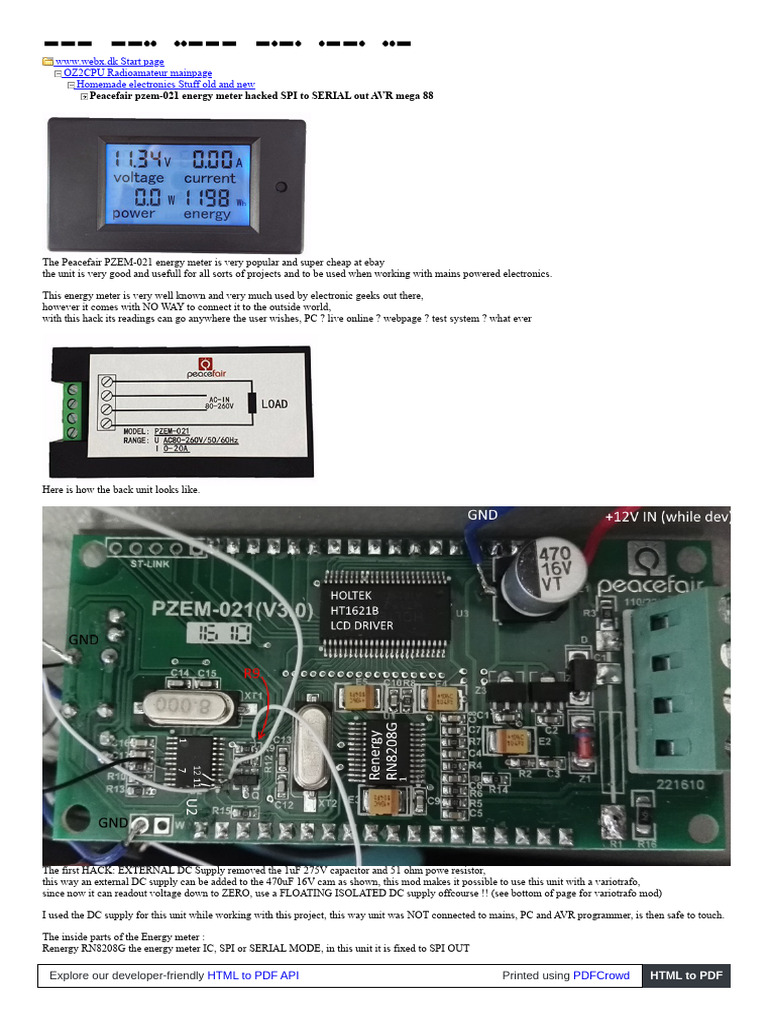 Adi Modul Pzem 021 Modificare | PDF | Bit | Central Processing Unit