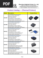 YHD-80E 80mm Receipt Printer | PDF | Printer (Computing) | Office Equipment