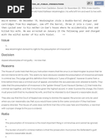 Woolmington V DPP (1935) UKHL 1 | PDF | Criminal Justice | Crime & Violence