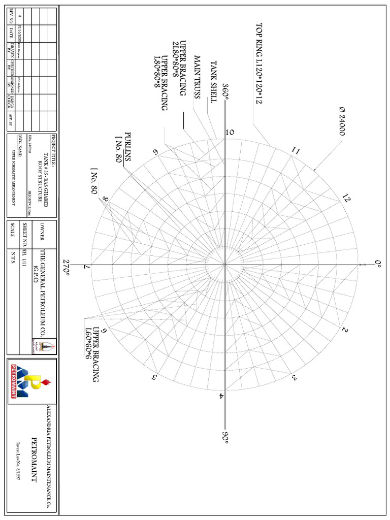 TK#35 Ras Ghareb - Roof Structure D 24M - Ht. 12.5M | PDF