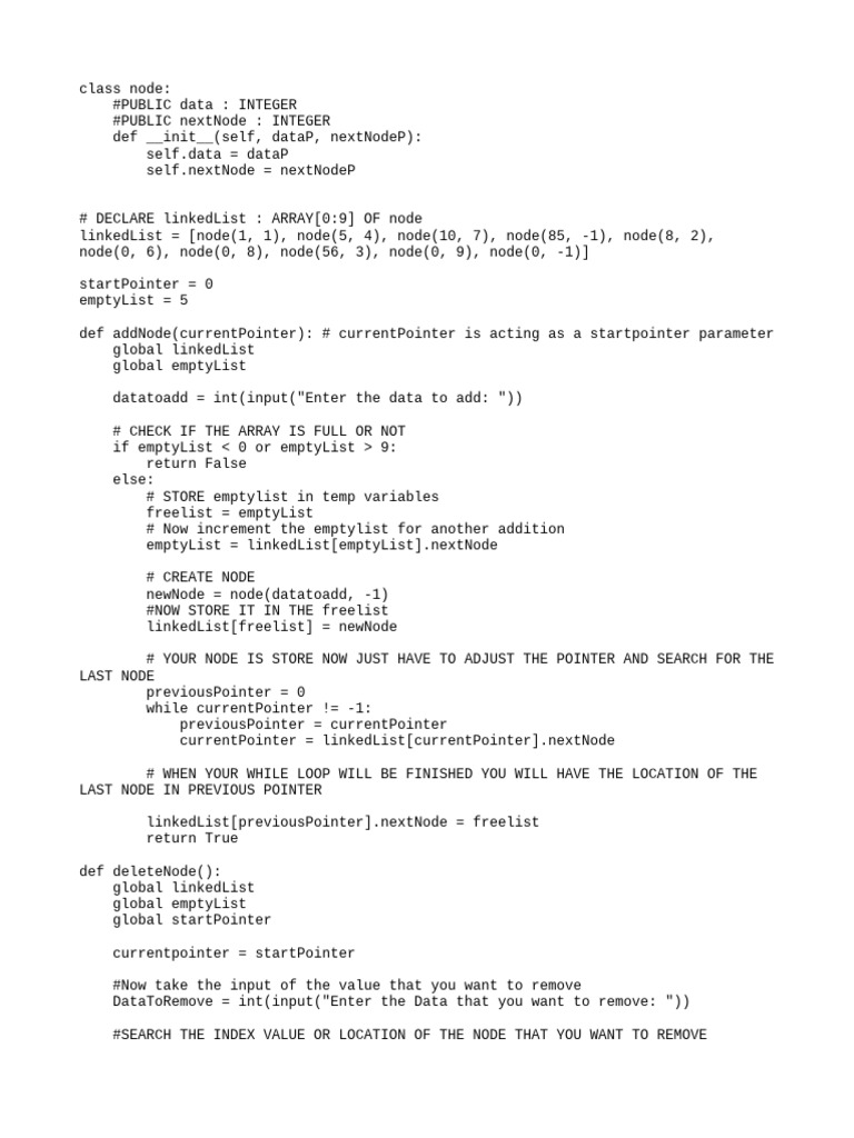 Linkedlist Crashcourse-2 | PDF | Pointer (Computer Programming) | Computer Programming