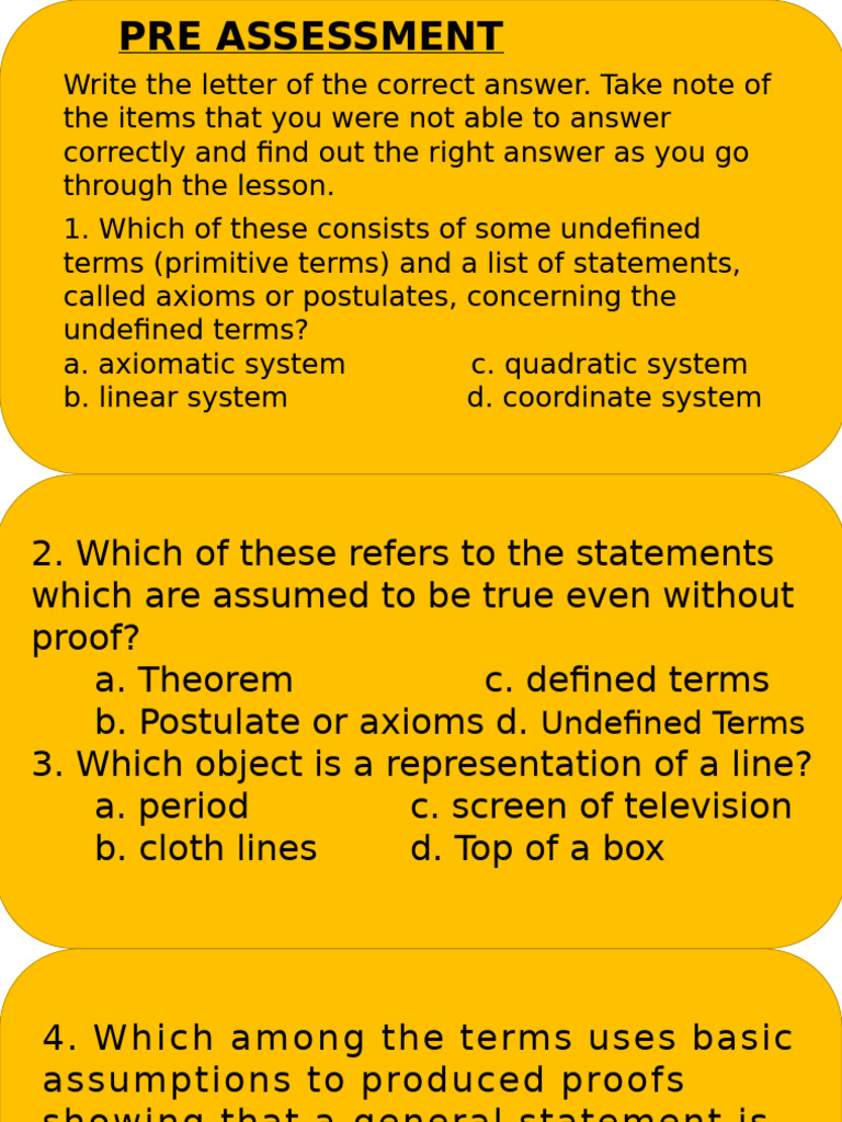 Describing Mathematical System - PPTX 2024 - 1 | PDF | Axiom | Theorem