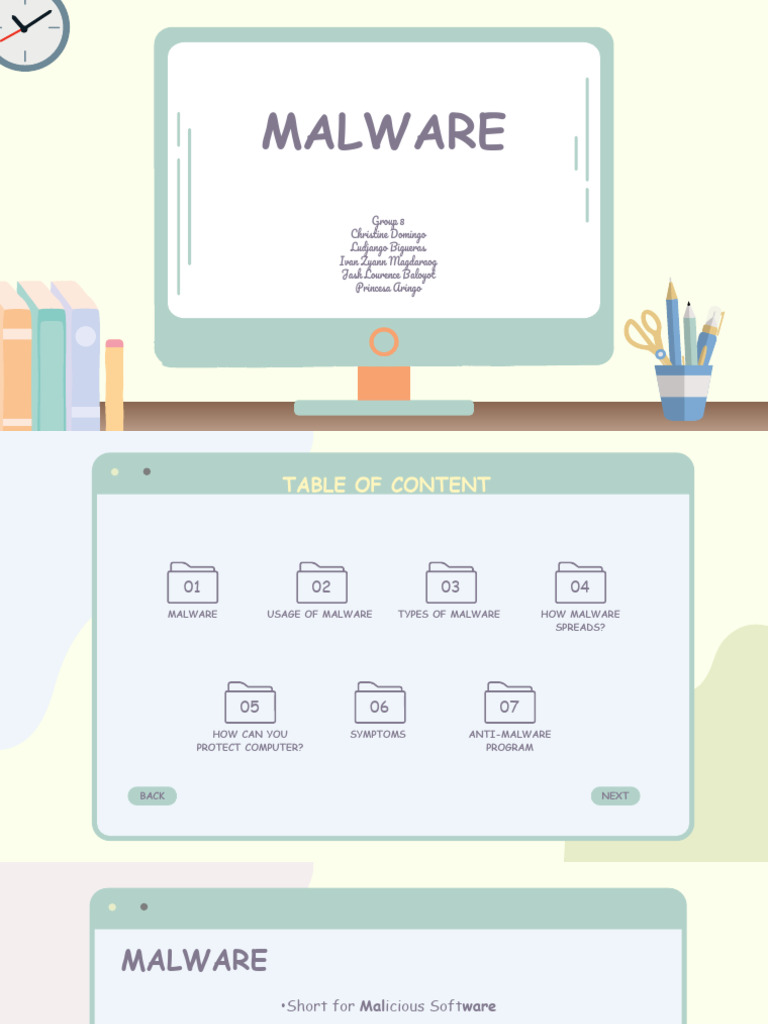 Ppt | PDF | Malware | Antivirus Software