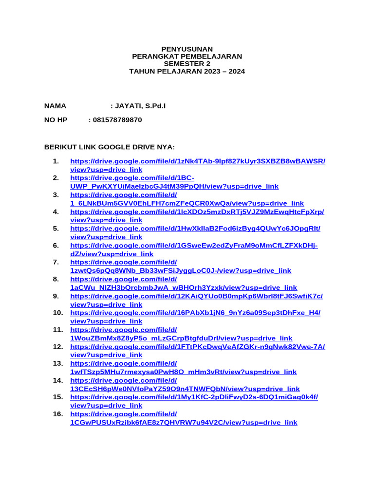 Link PP SMT 2 2023 - 2024 | PDF