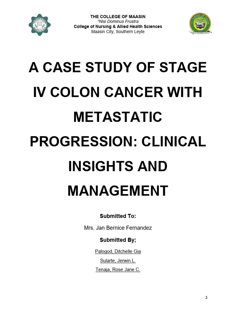 Colon Cancer | PDF | Colorectal Cancer | Cancer