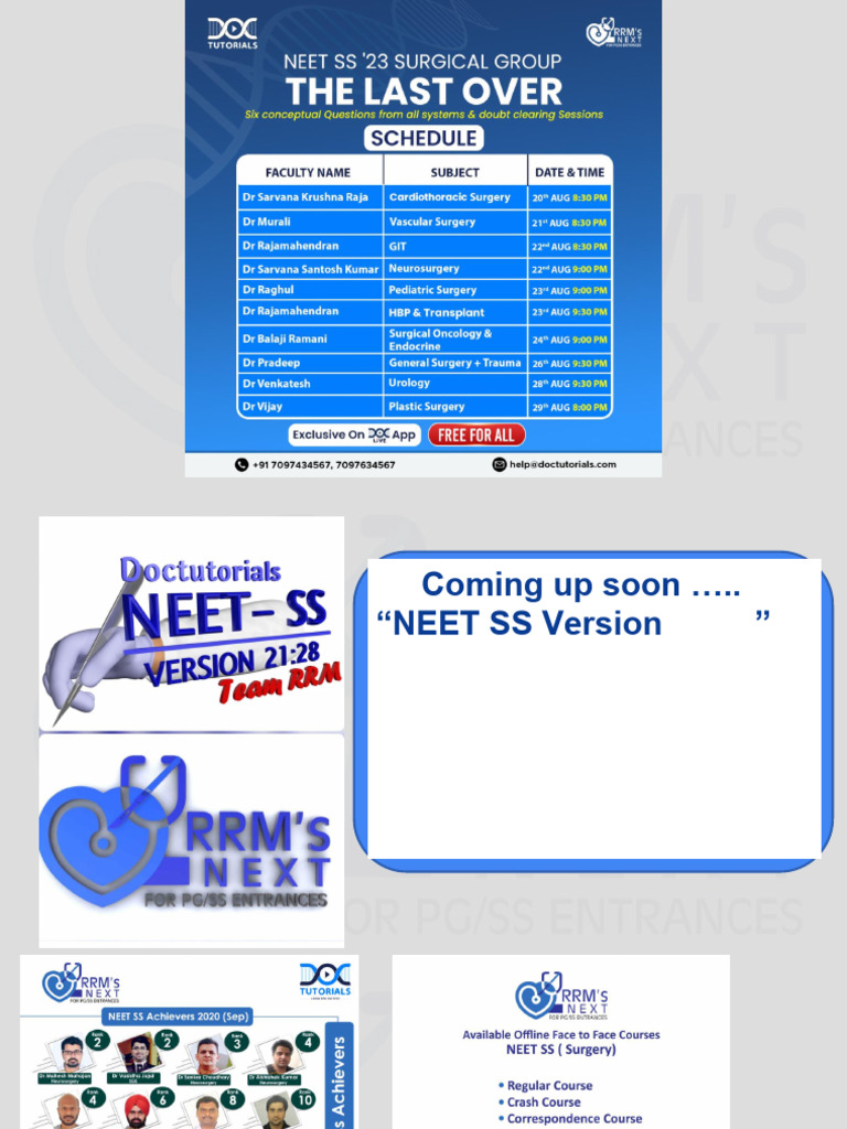 NEET SS Surgery Notes and Questions | PDF | Vein | Interventional Radiology
