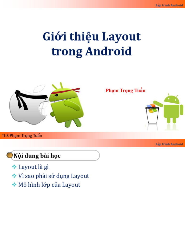 B3 - Layout trong Android | PDF