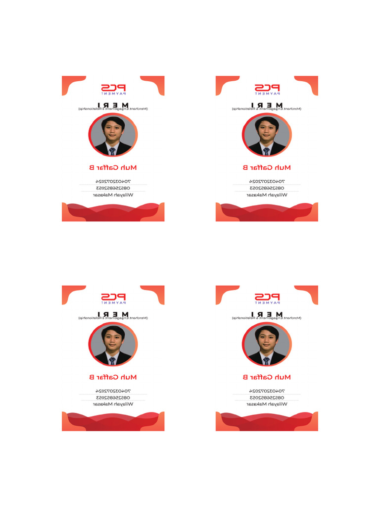 Bhbahan Id Card - 1 Lembar | PDF