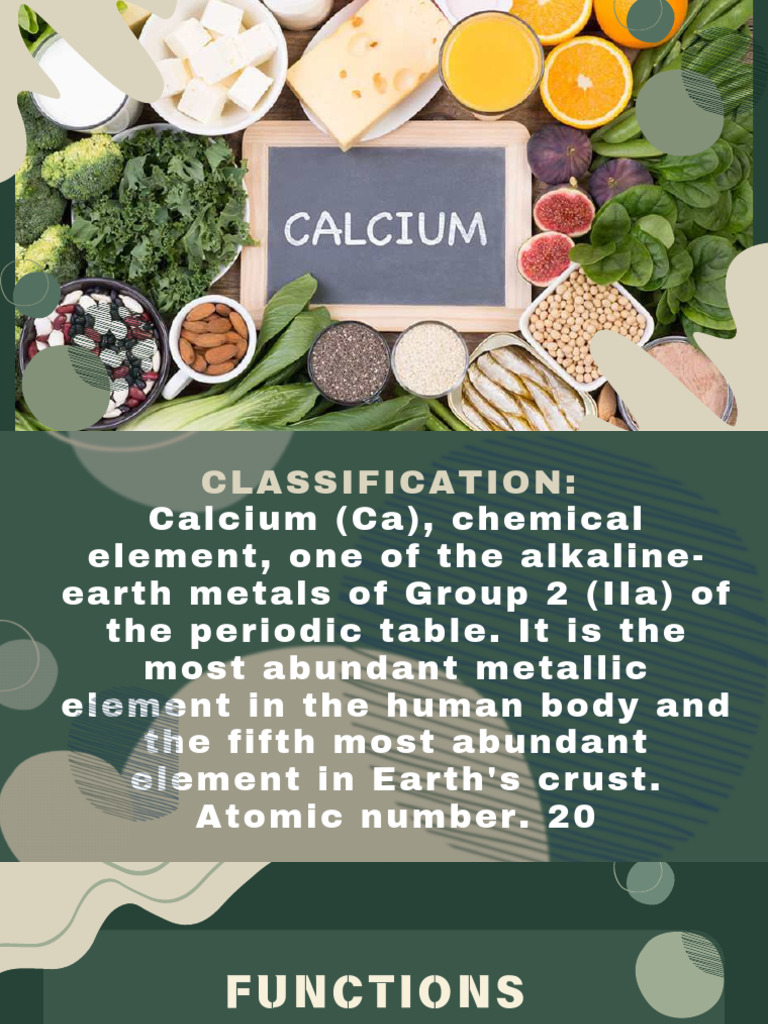 CALCIUM | PDF