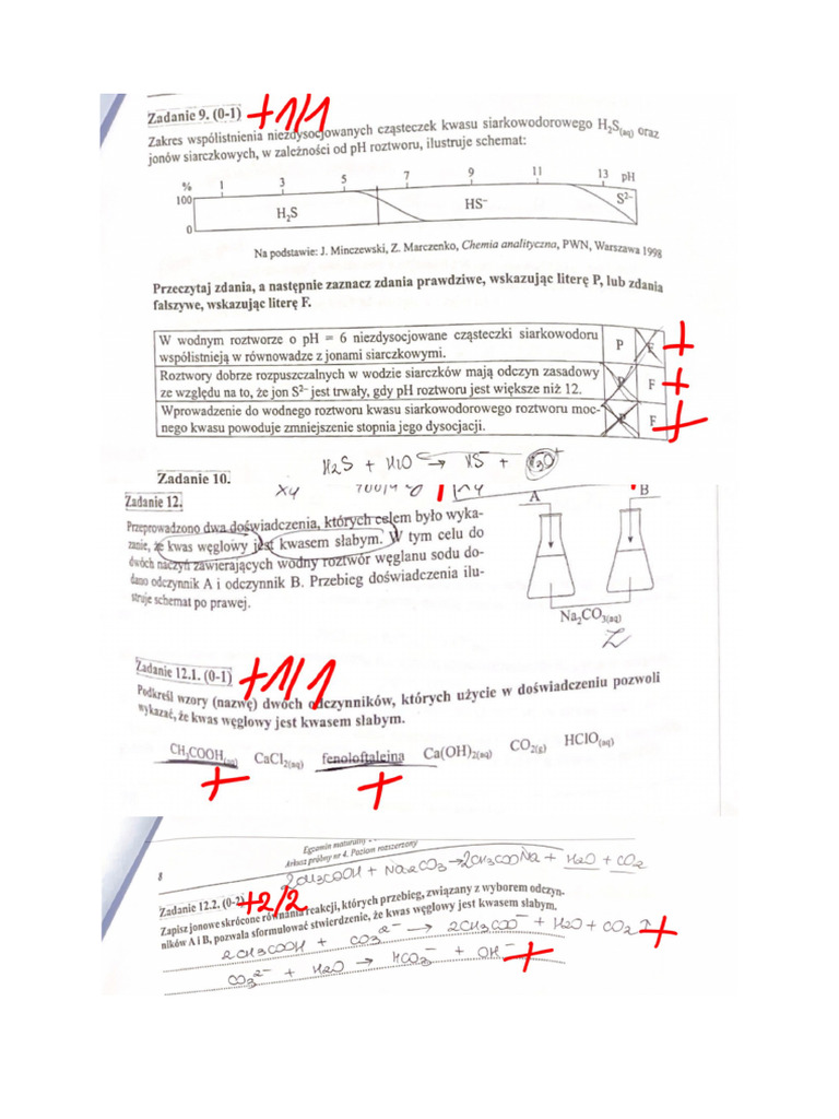 Kaznowski Zadania Chemia | PDF