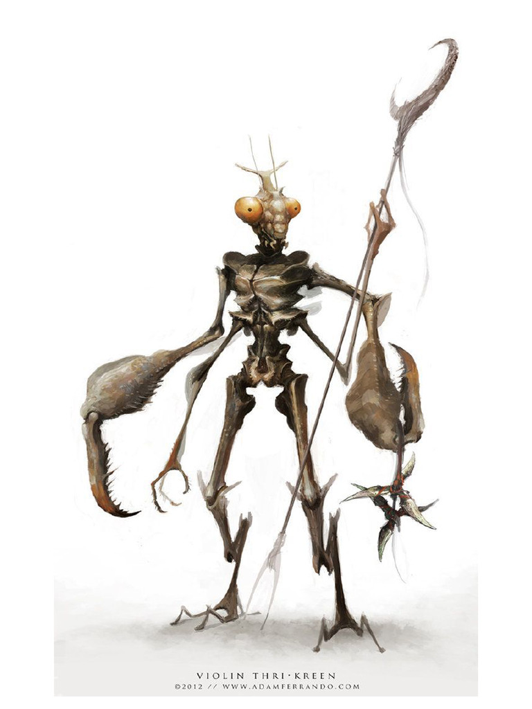 Thri Kreen Character Design | PDF