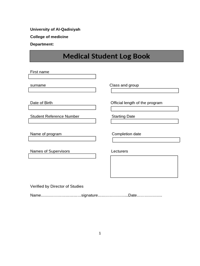Log Book Biochemistry | PDF