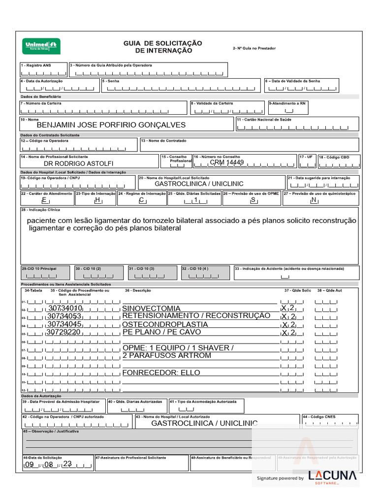 Procedimentos Ortopédicos para Pés Planos | PDF