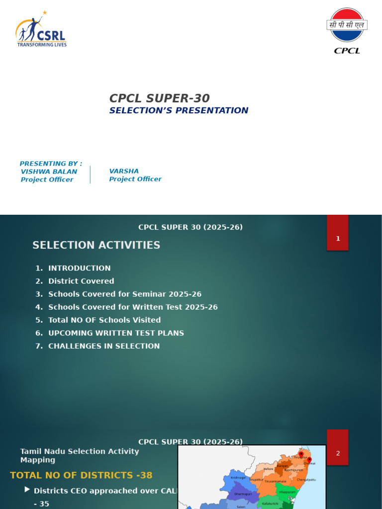 CPCL SUPER 30 | PDF