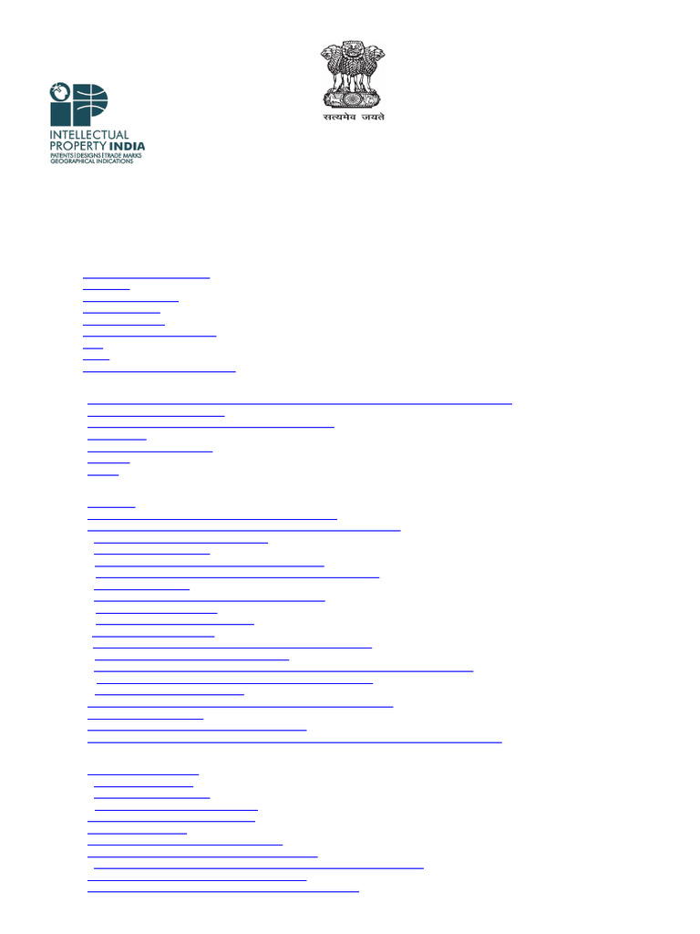 Indian Patent Rules 2003 1 | PDF | Patent Application | Patent
