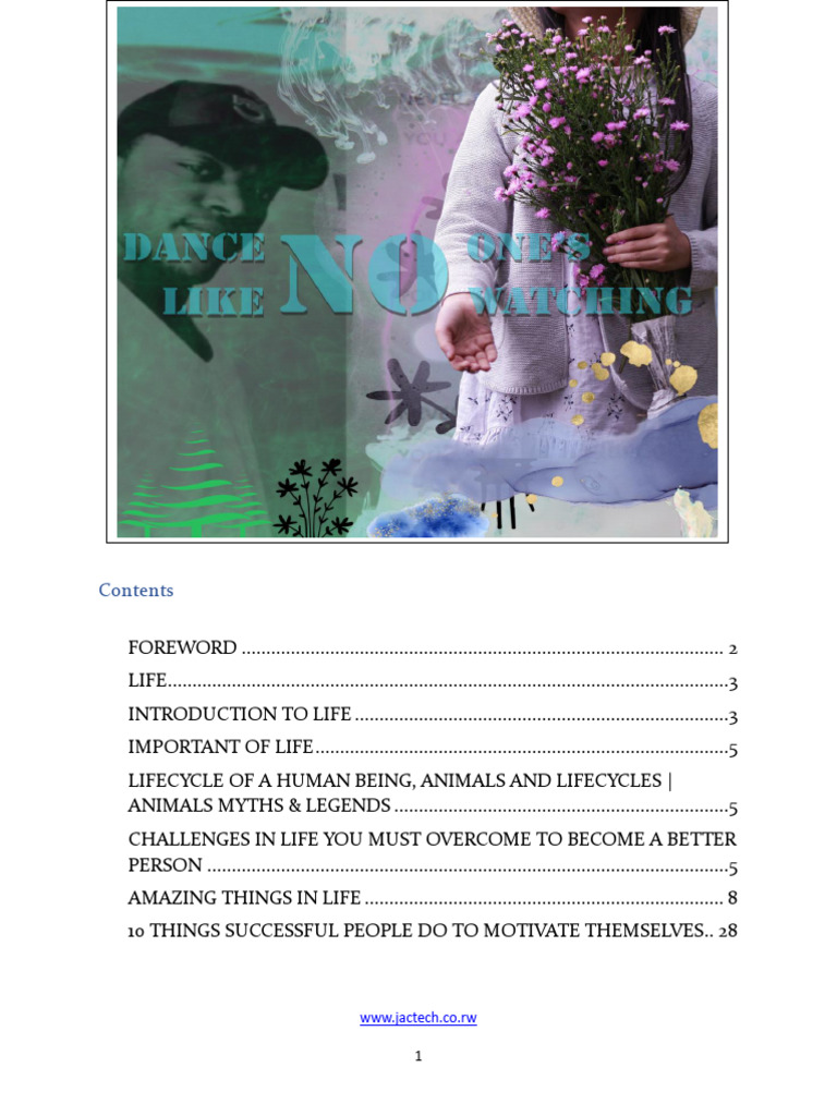 Life Lessons: Overcoming Challenges | PDF | Life | Abiogenesis