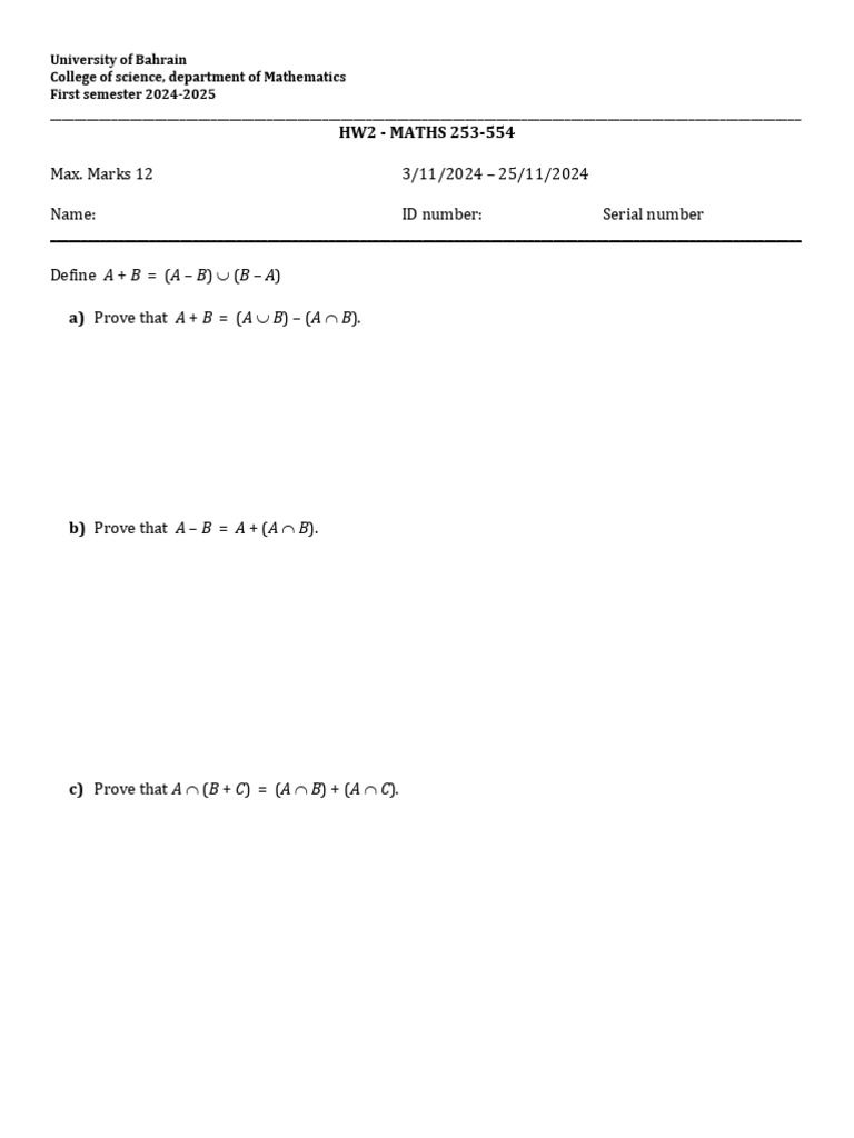 HW 2 | PDF