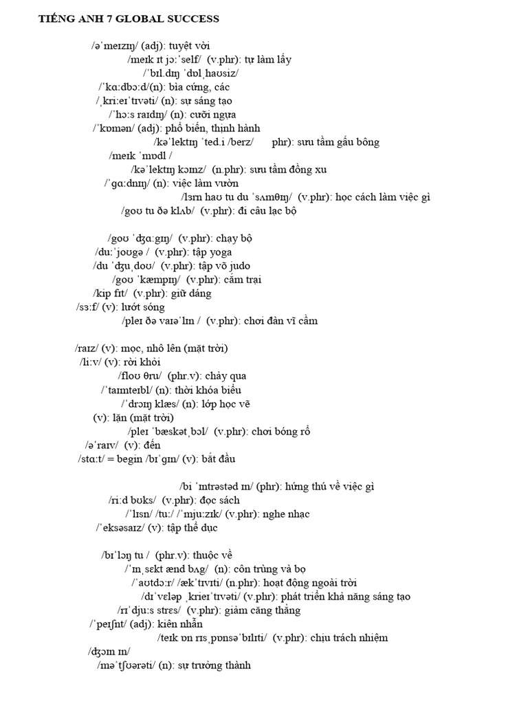 Bai Soan Unit 123456 | PDF