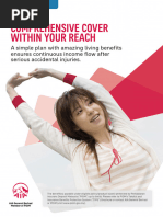 Prudential PruPersonal Accident | PDF | Finger | Insurance