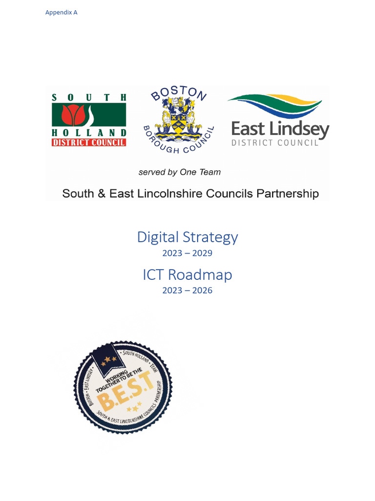 SELCP - Digital Strategy and ICT Roadmap | PDF | Internet Of Things ...