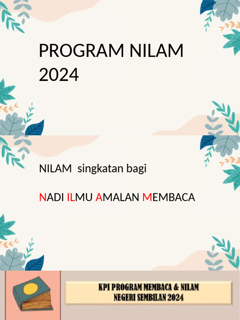 Nilam-Pelancaran 2024 | PDF