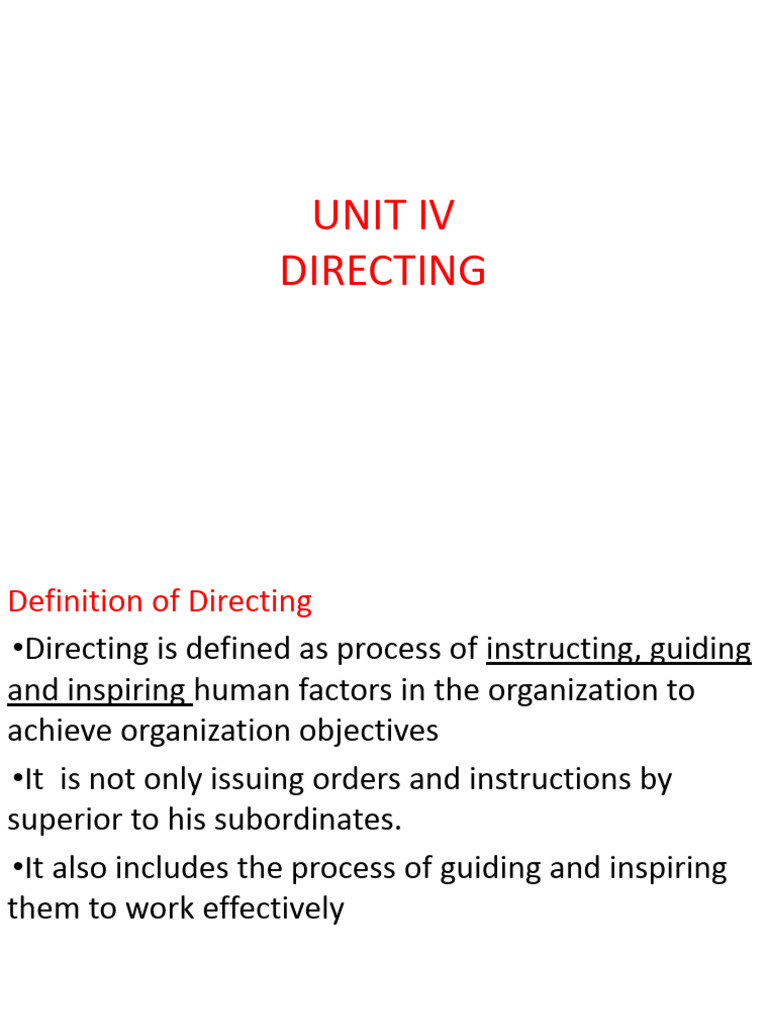 UNIT 4 (1).pptx | PDF | Motivational | Motivation