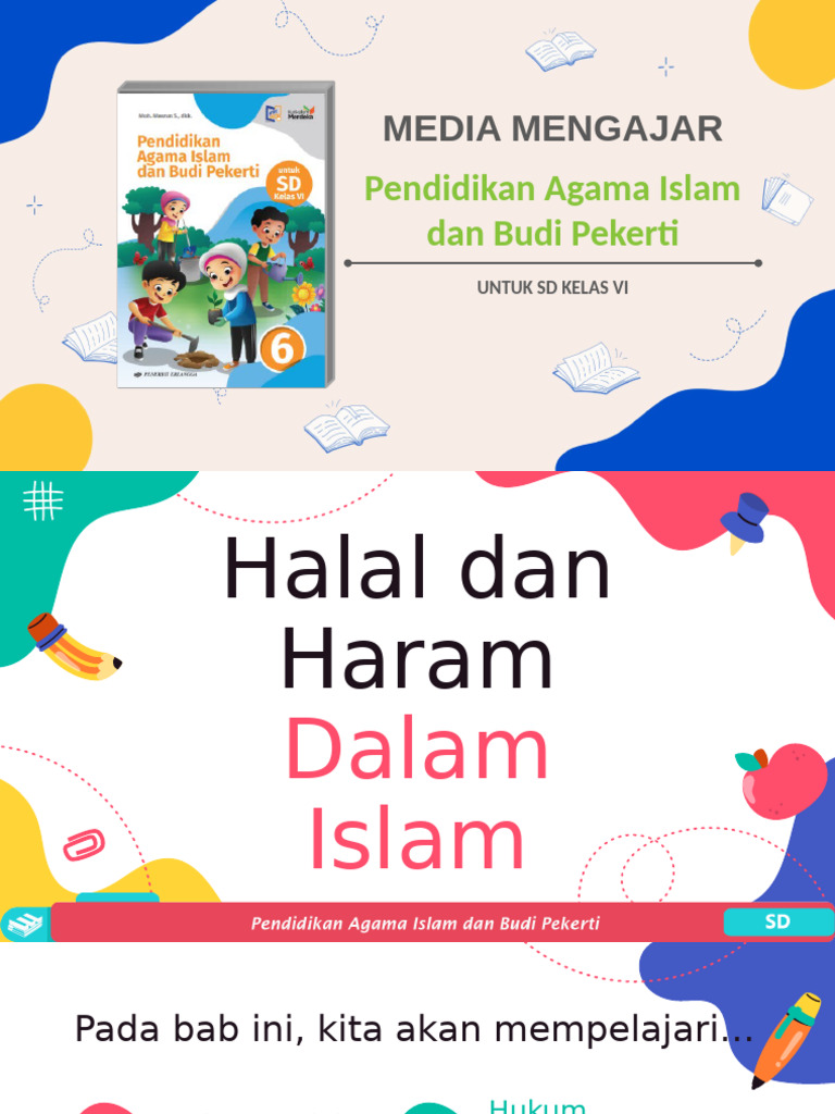 PAI Dan BP 6 Halal Dan Haram Dalam Islam (Modulguruku - Com) | PDF