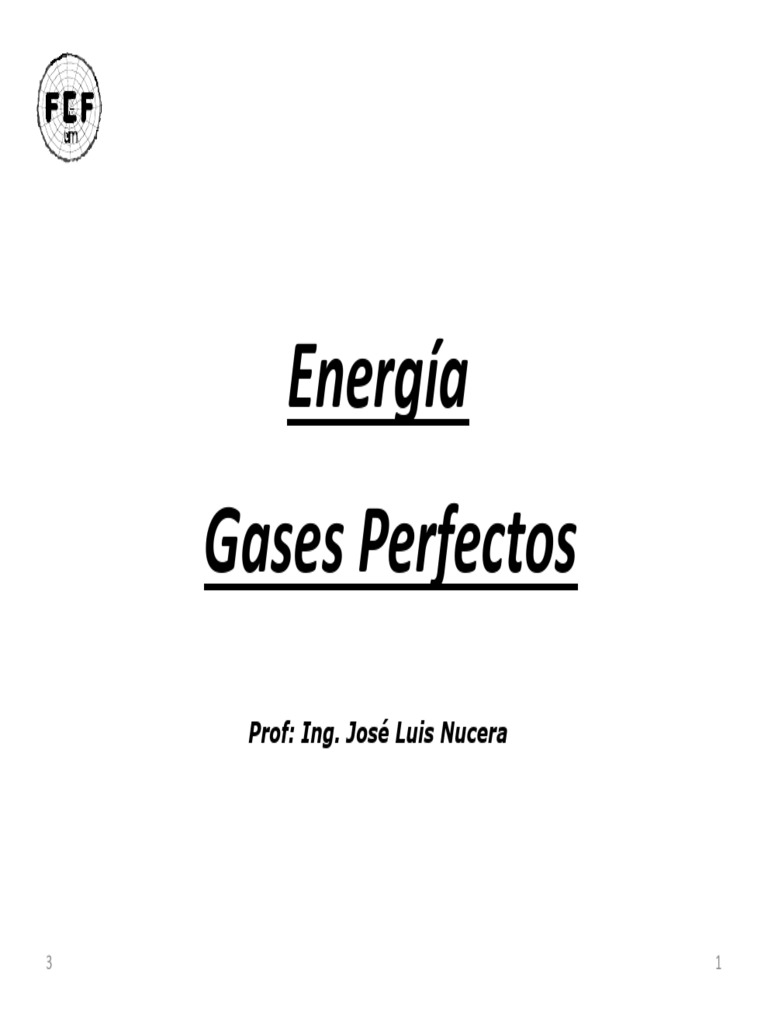 3 Gases Perfectos Resumido | PDF | Gases | Calor