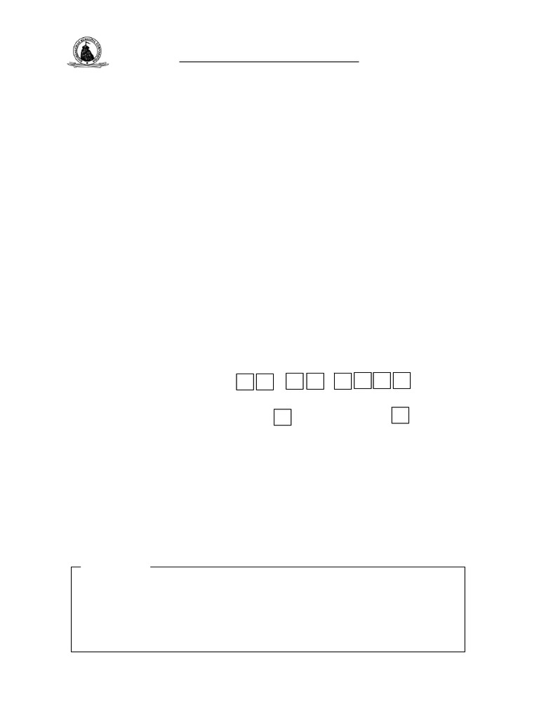 Birth Certificate Application Form | PDF