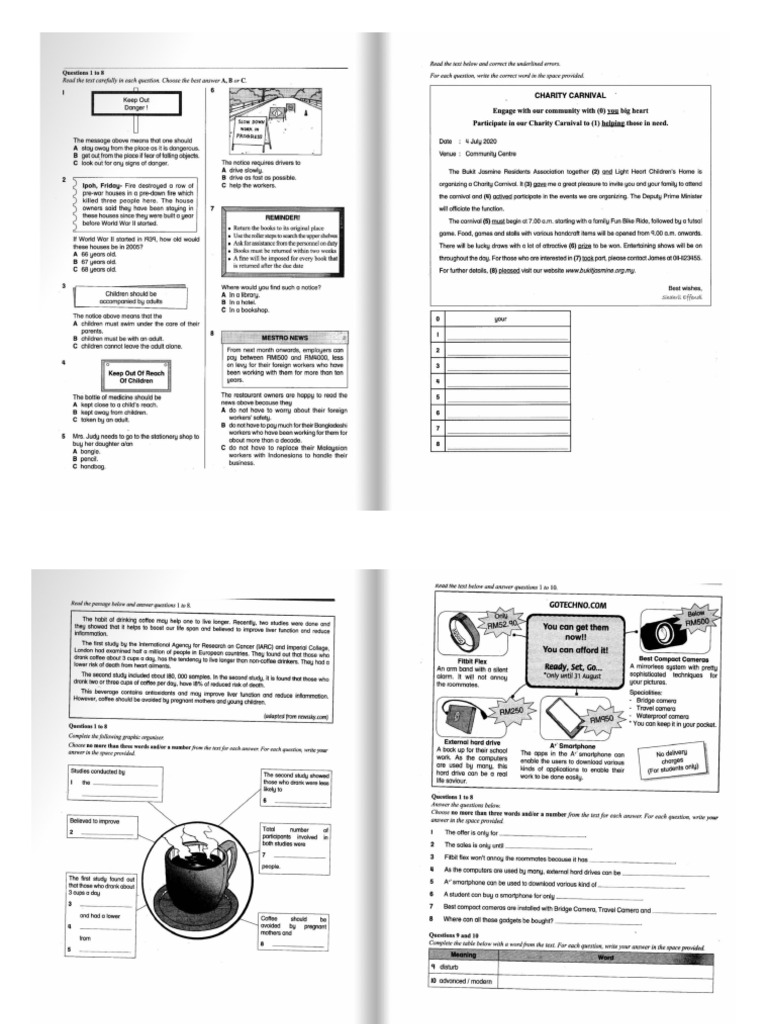 Paper 1 Exam | PDF