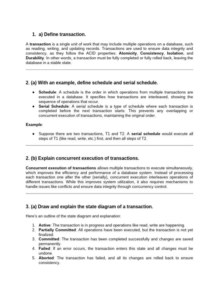14 b 2023 Adbms Solve | PDF | Database Transaction | Acid