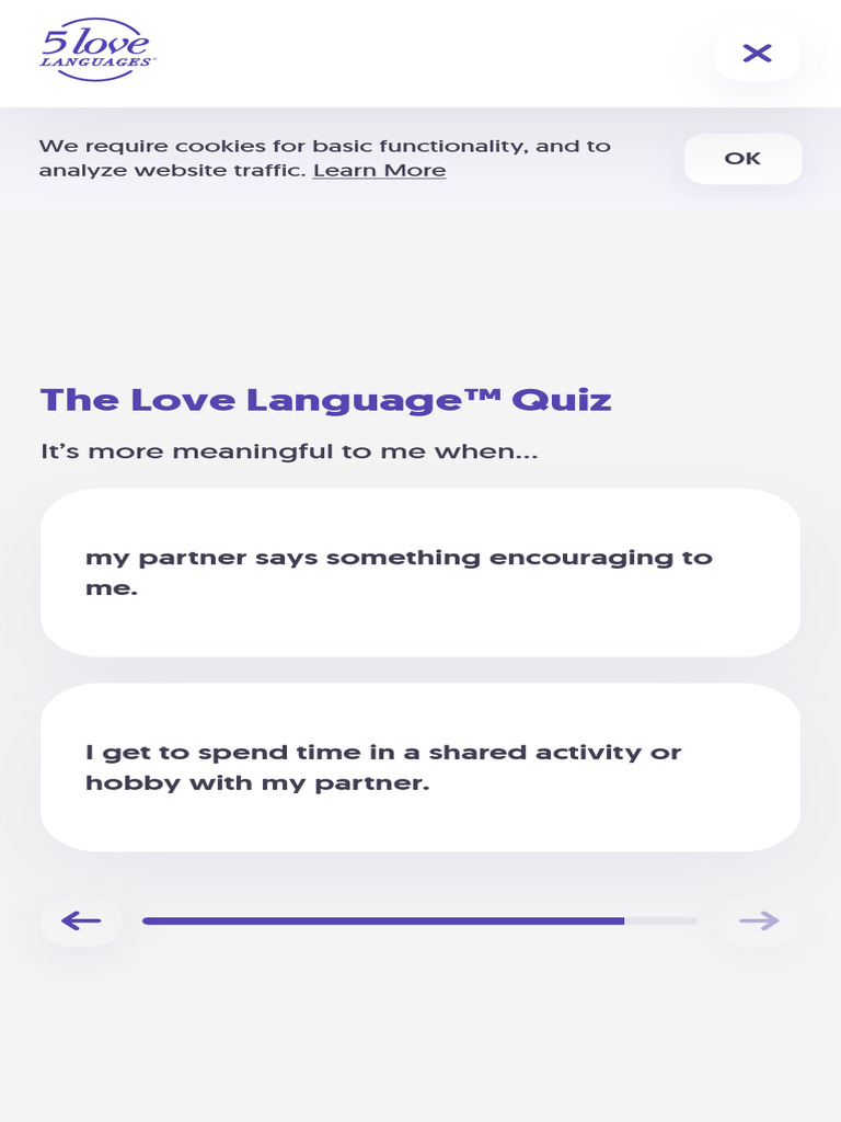The Love Language™ Quiz | PDF