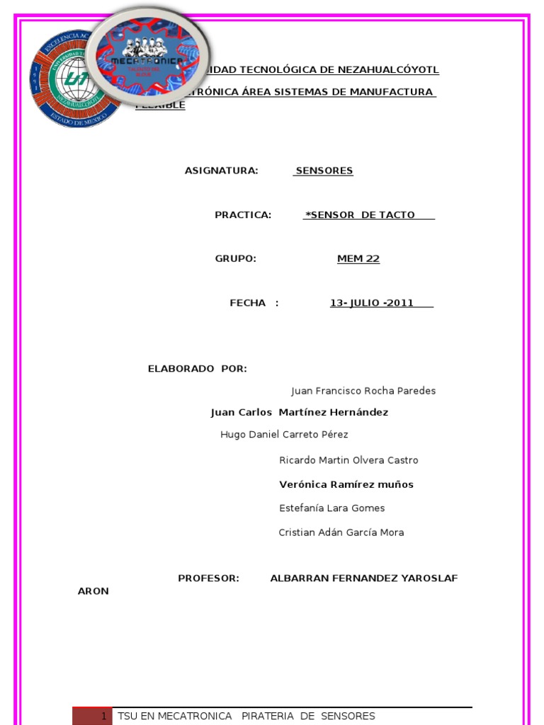 Sensor de Tacto | PDF | Diodo | Amplificador operacional