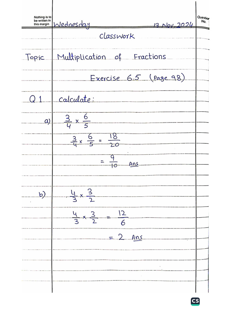 Exercise 6 5 Pdf