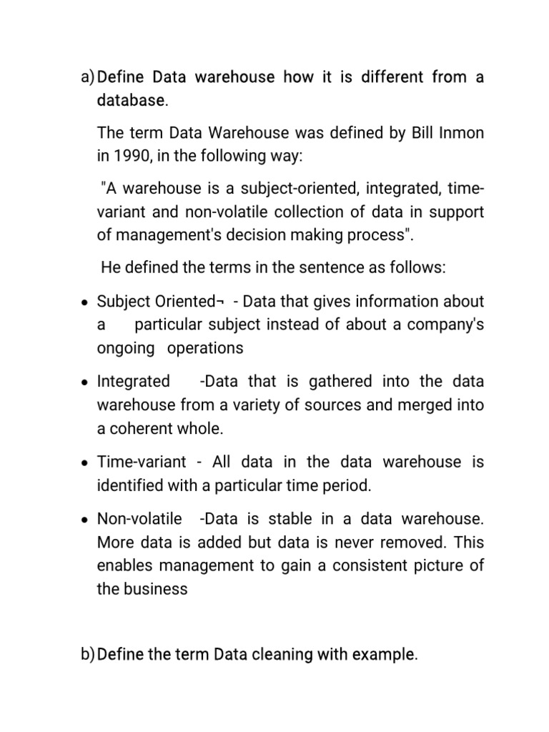 DWM | PDF | Information Management | Computer Data
