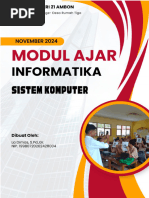 Modul Ajar Informatika Ukin | PDF