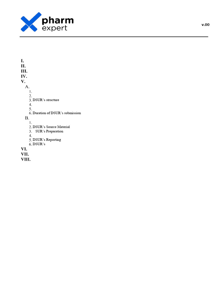 DSUR Management SOP for Pharmacovigilance | PDF | Clinical Trial ...