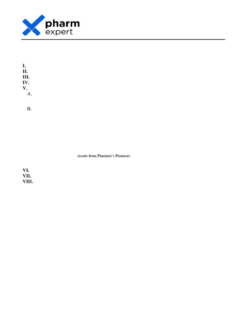 Information Security SOP for Pharmex | PDF | Information Security ...