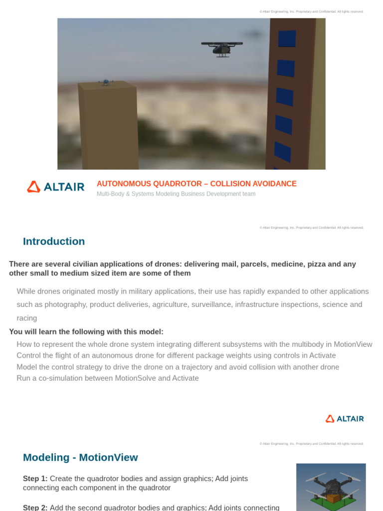 48 - Quadrotor - Collision Avoidance | PDF | Unmanned Aerial Vehicle | Quadcopter