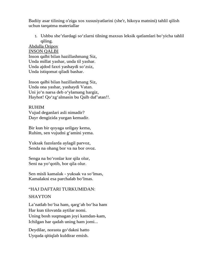 4-Amaliy Topshiriqlar | PDF